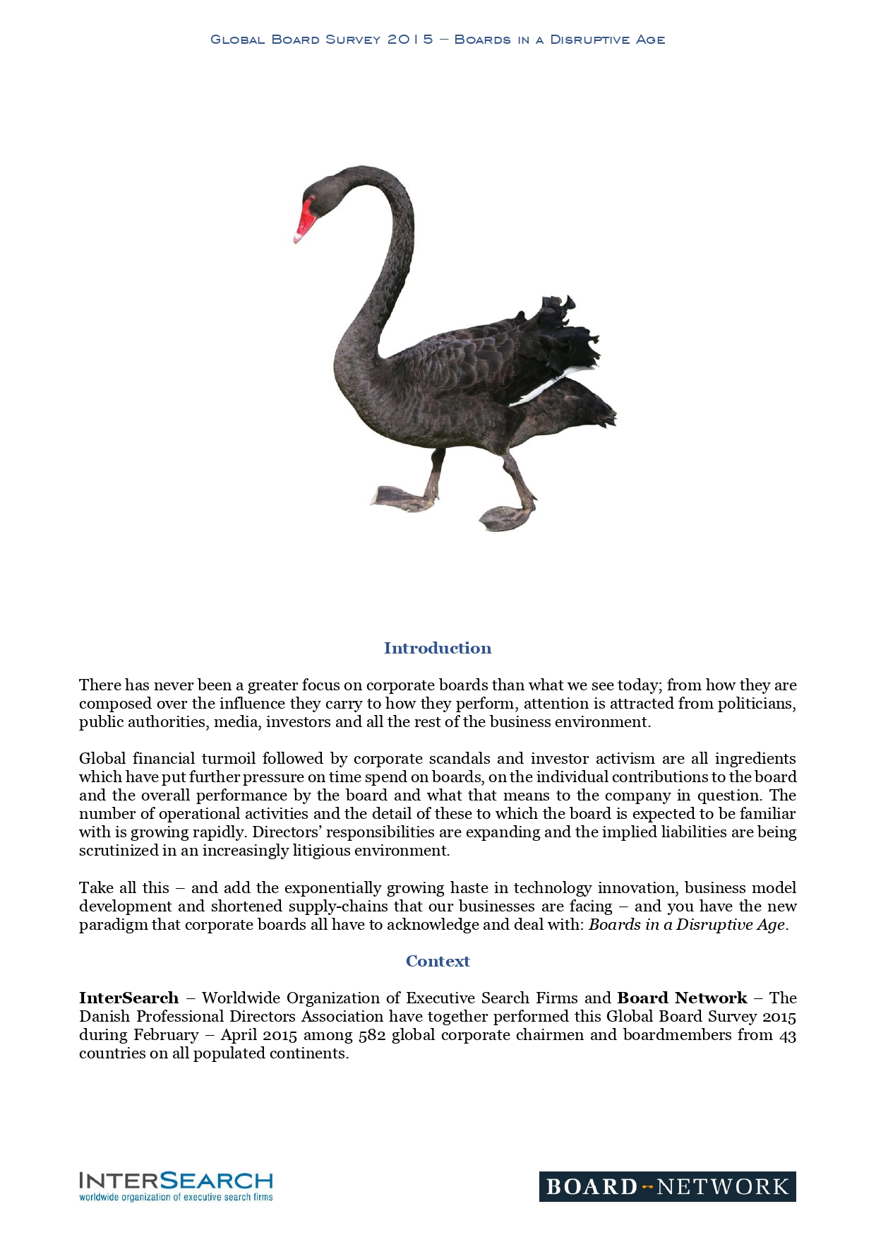 Board Surveys & White Papers - Board Network